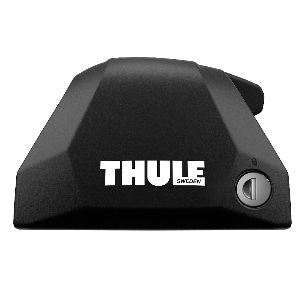 Thule Edge Flush Rail for Vehicles with Flush Railings Black 4 Pack