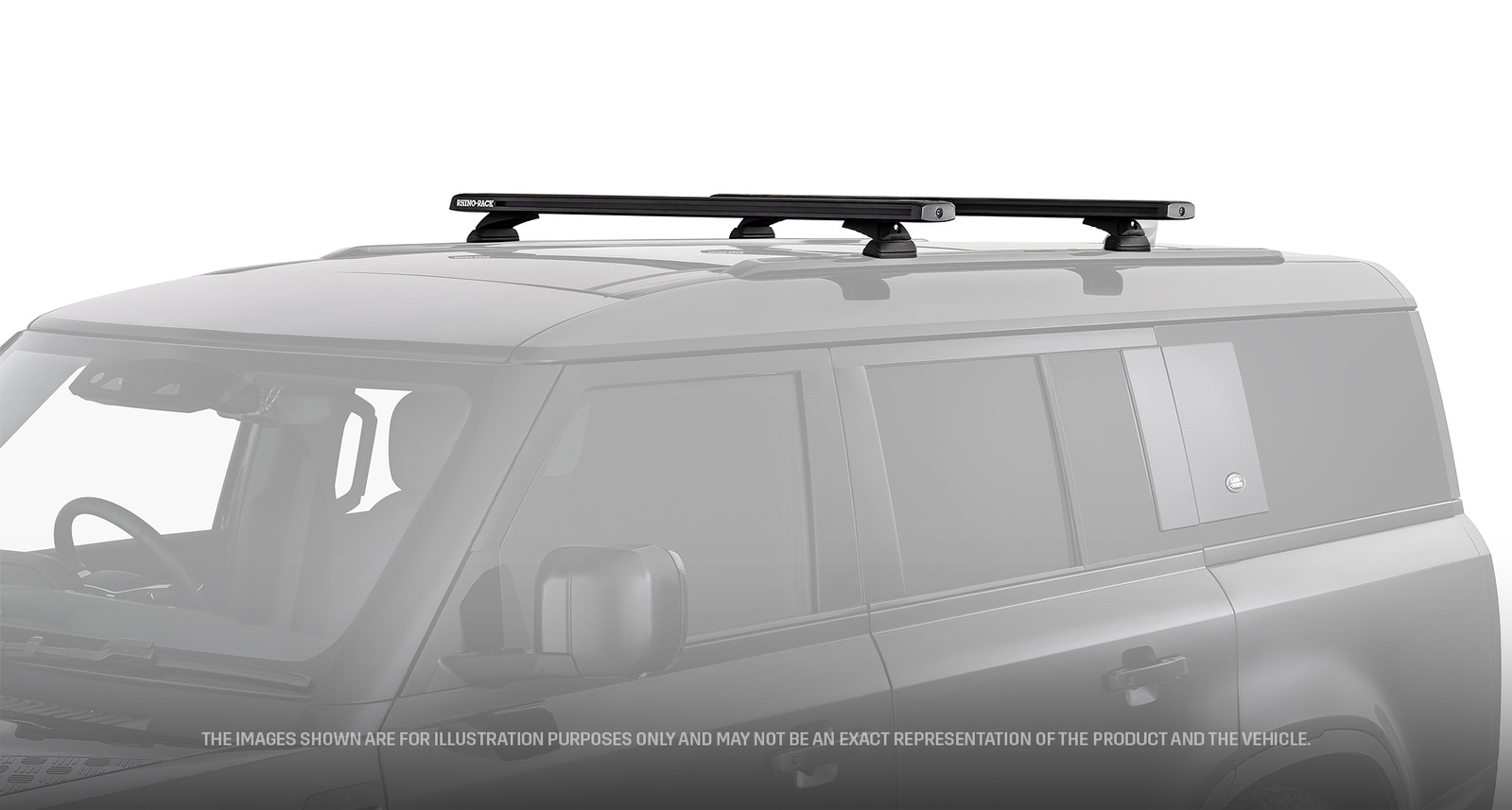 Rhino-Rack Reconn-Deck 2 Bar Roof Rack System for Land Rover Defender ...
