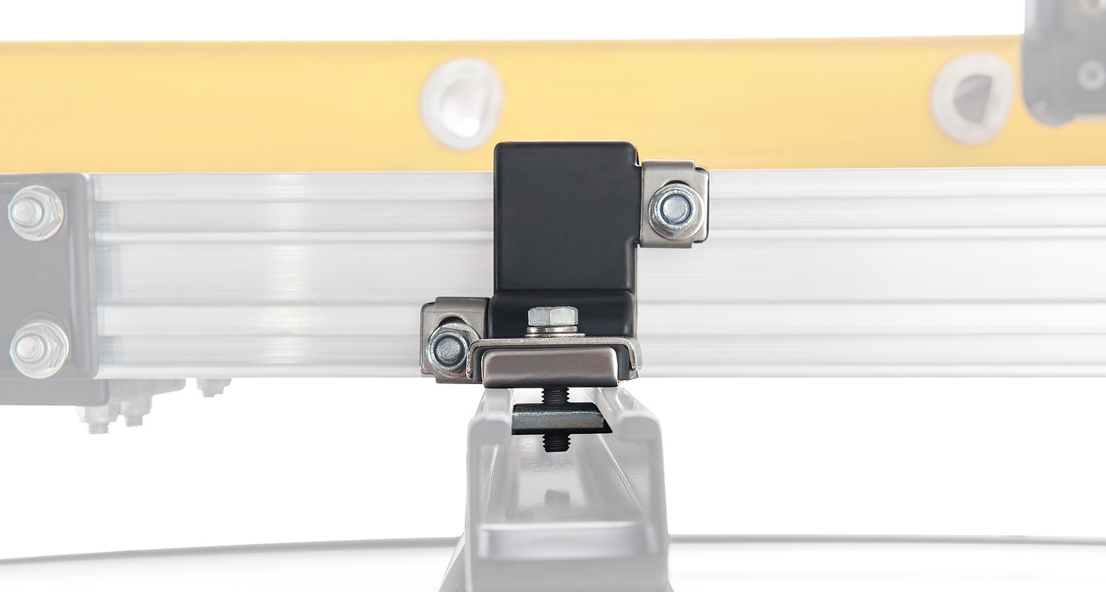 Rhino-Rack Flexible Ladder Rail Mounts for Multi Slide Ladder Loaders RLRM