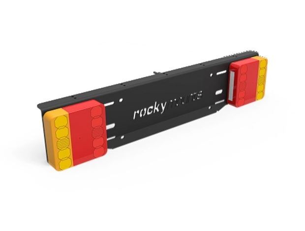 RockyMounts/X-Country Led Licence Plate Holder suit MonoRail & BackStage