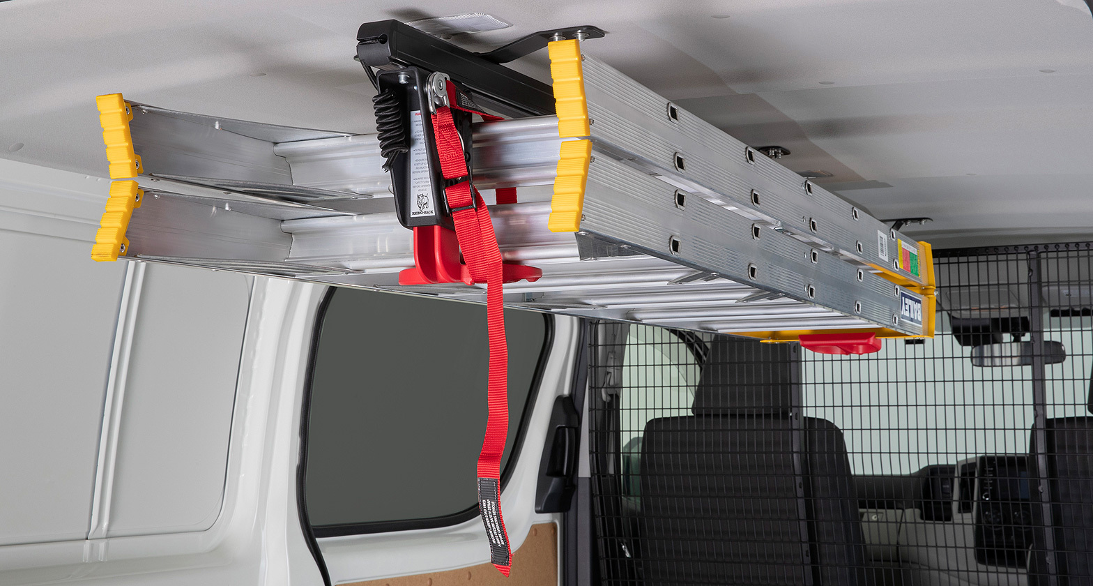 Toyota Hiace internal ladder rack