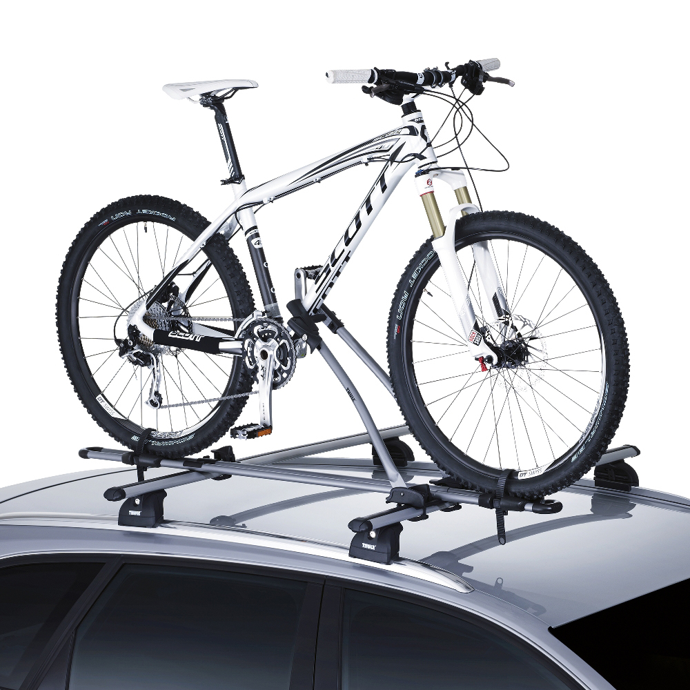 Thule FreeRide Roof Top Bike Rack Stable Frame Holder Aluminium 532002
