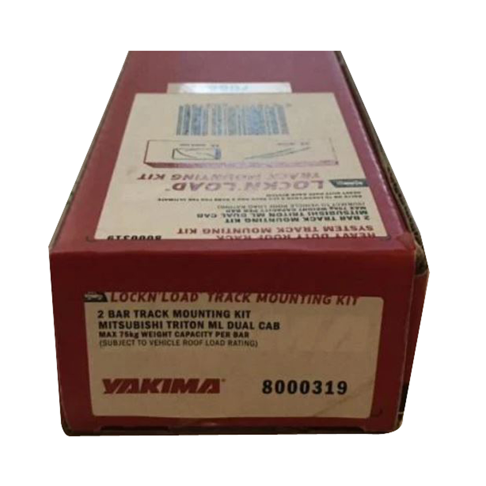 Yakima Lock N Load Track Kit for Mitsubishi Triton ML Dual Cab 2006-2015