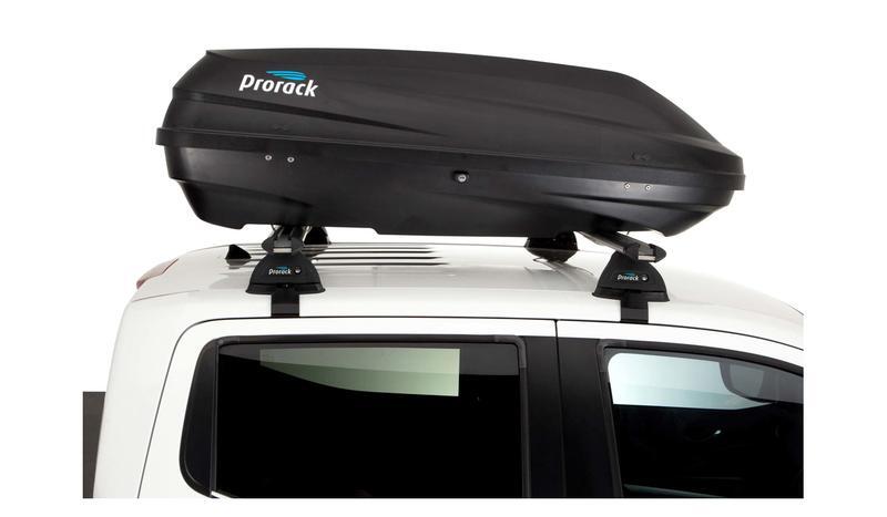Prorack Roof Box Lockable with Spring Unassembled EXP360U 360L