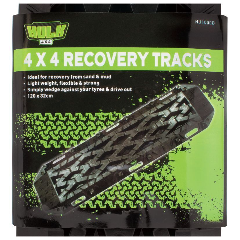 Hulk 4x4 Nylon Recovery Tracks Traction & Assist in Vehicle Recovery ...