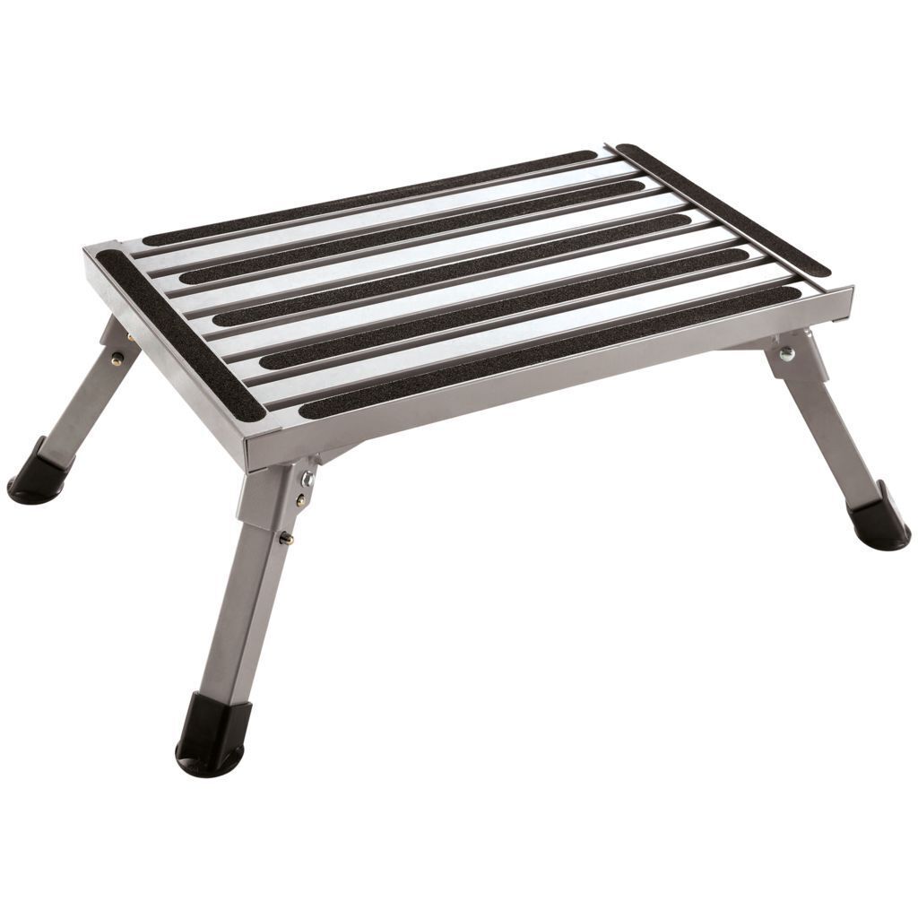 FOLDING SINGLE CARAVAN STEP