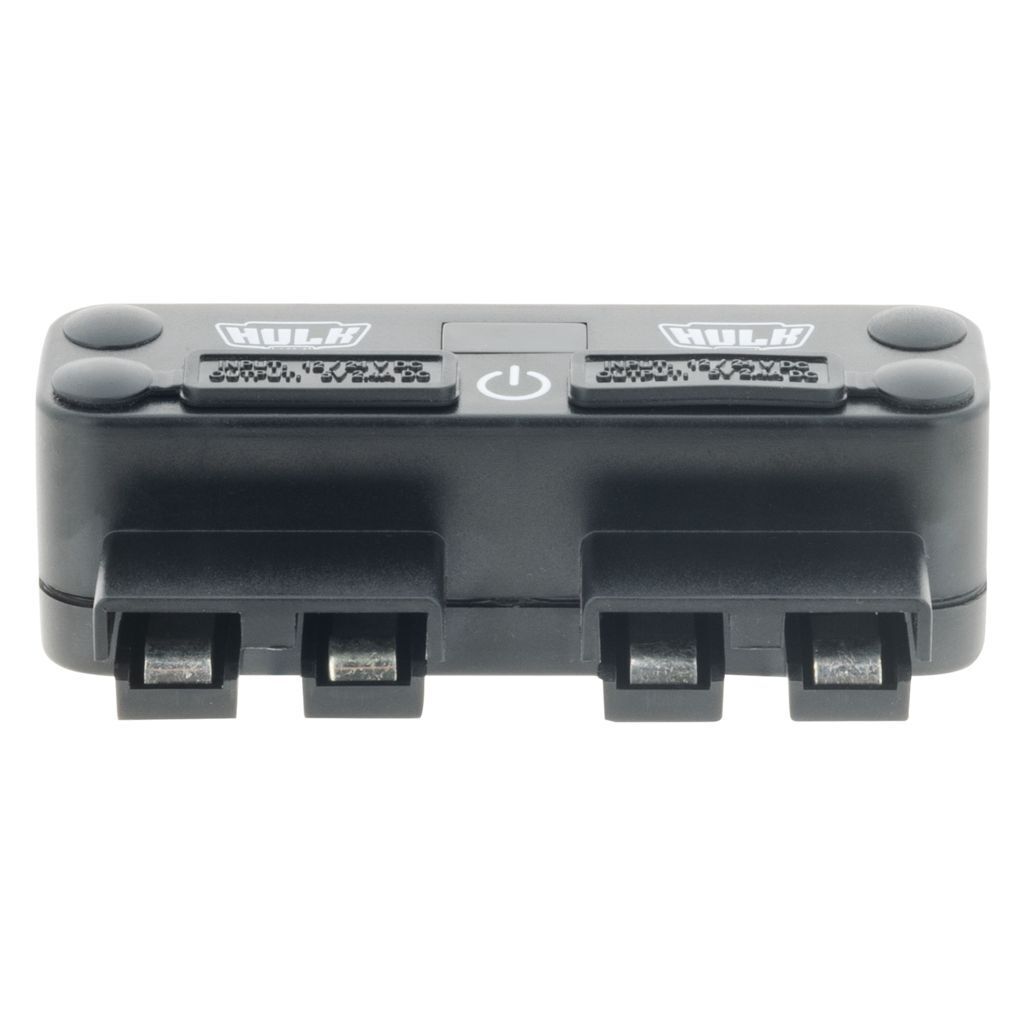Hulk 4x4 4-Way Power Adaptor with Anderson USB & Voltmeter Touch Switch ...