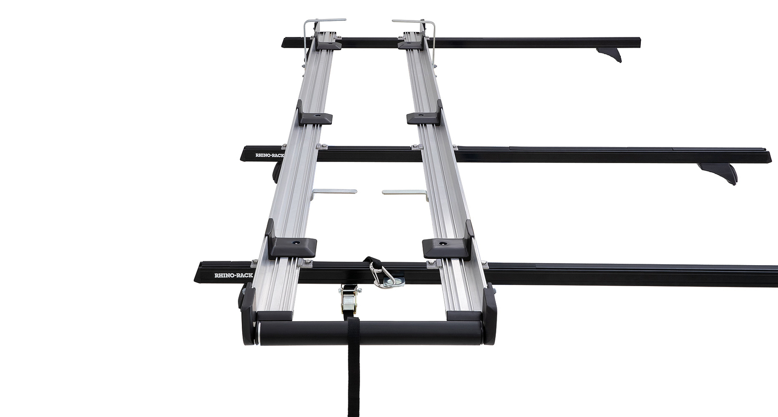 Rhino-Rack Multislide 4.0m Ladder Rack w/ 470mm Roller for Hiace Gen 5 JC-00887