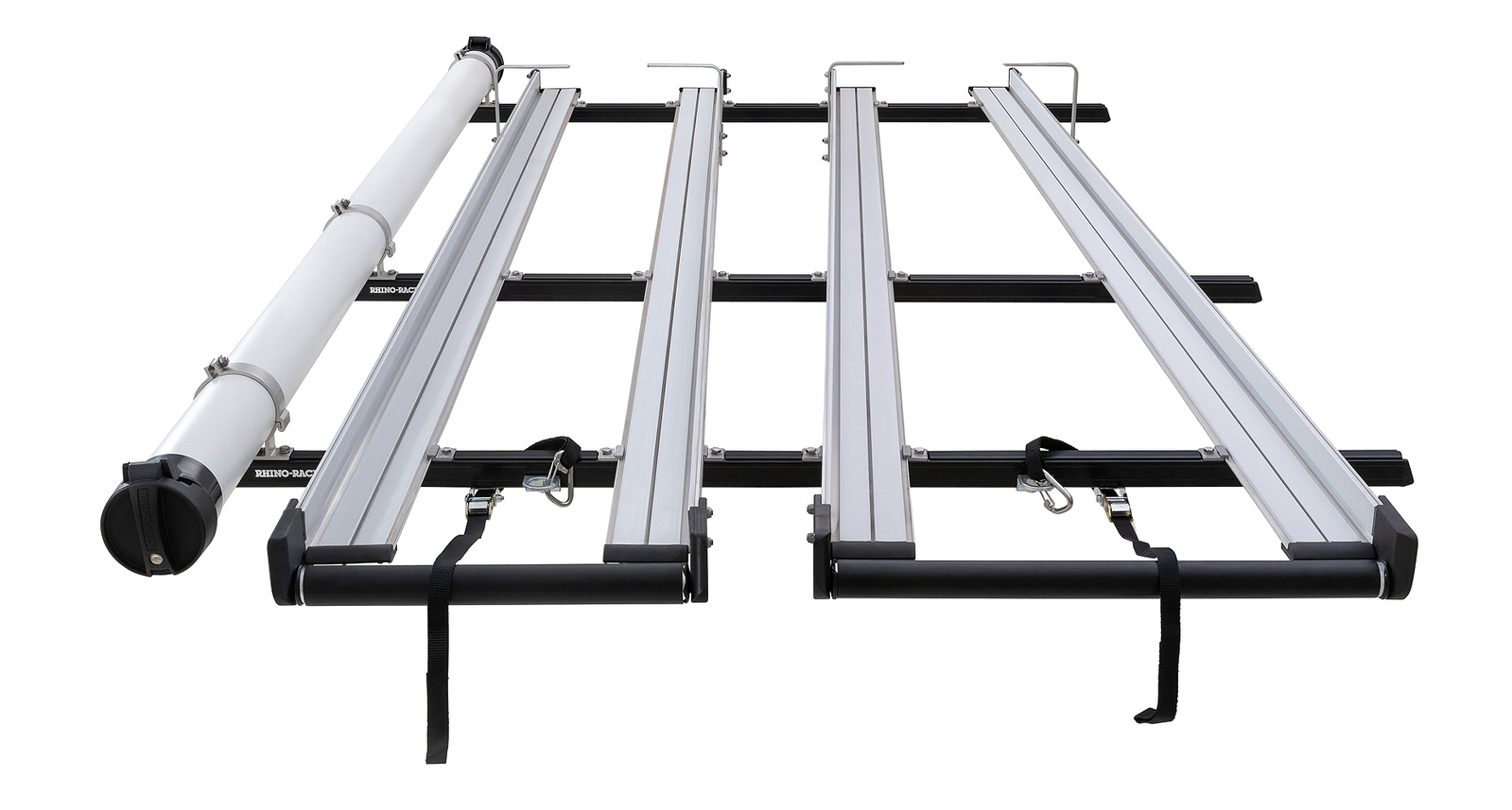 Rhino-Rack CSL Double Ladder Rack System w/ Conduit for Hiace Gen6 3.0m ...