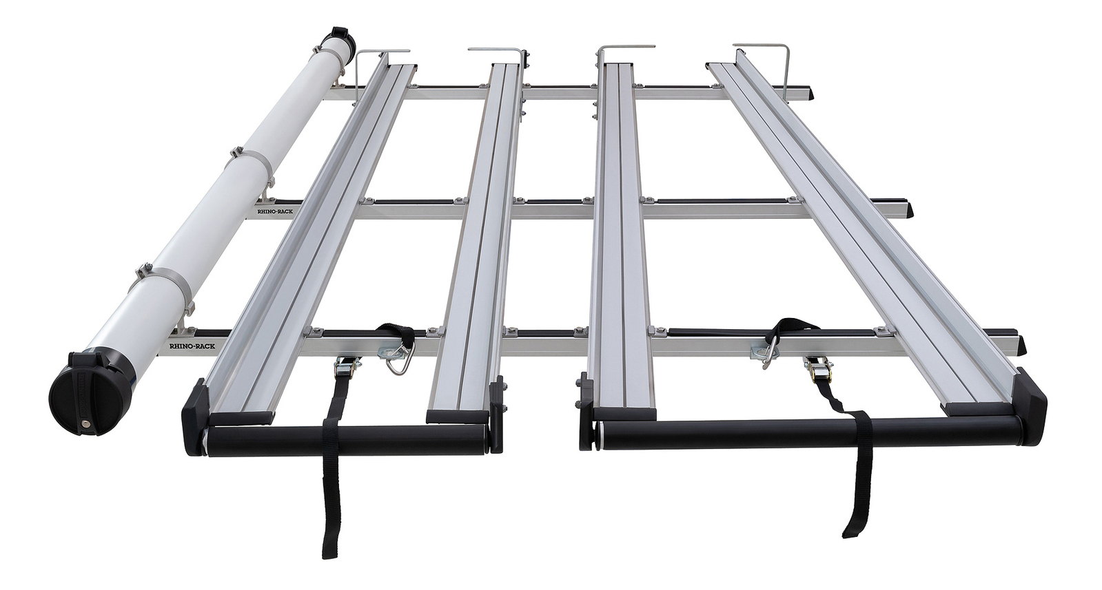 Rhino-Rack CSL Double Ladder Rack System w/ Conduit for Hiace Gen6 3.0m ...