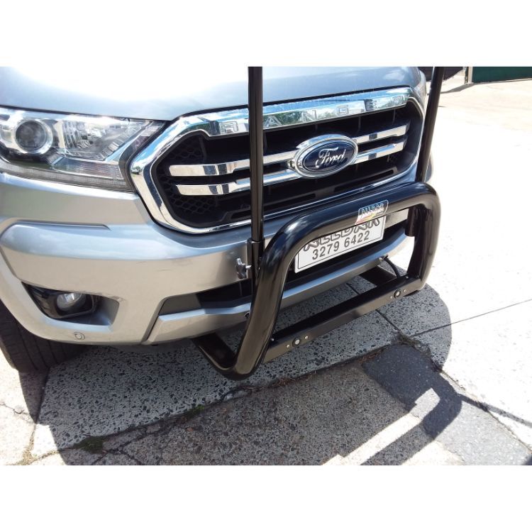 Ute Nudge Bars with H Rack for tradies