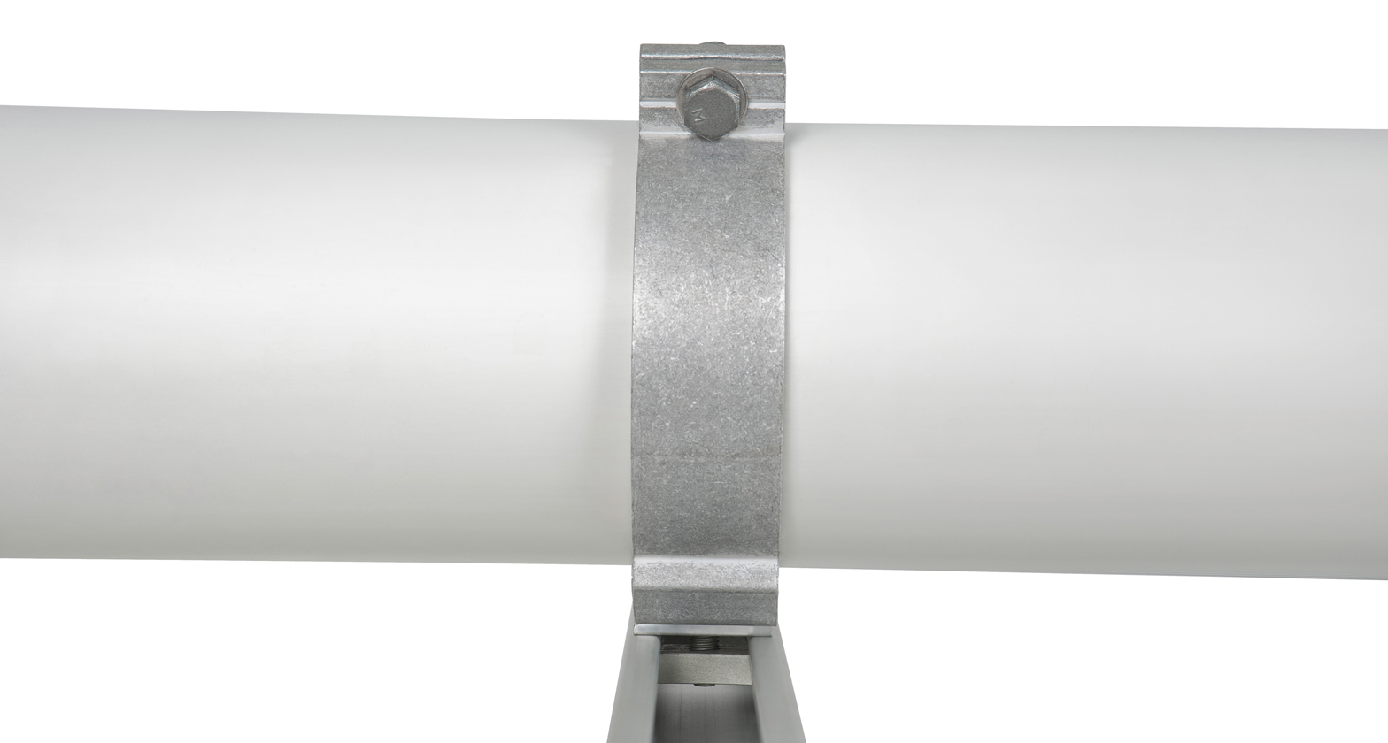 Rhino-Rack Conduit Clamp Set Pipe Bracket 100mm / 4" 2 Piece BC2