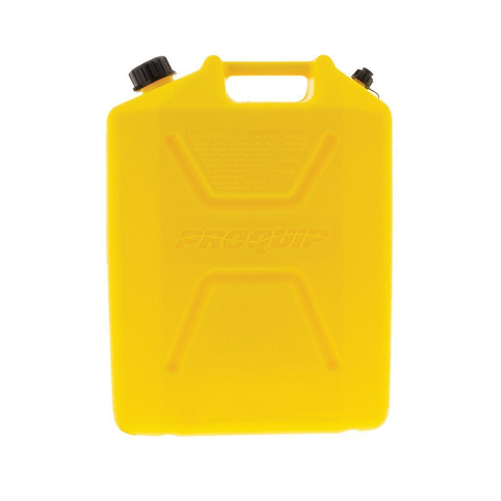 Hulk 4x4 Fast Flow Plastic Jerry Can Diesel Storage Container Yellow 20L