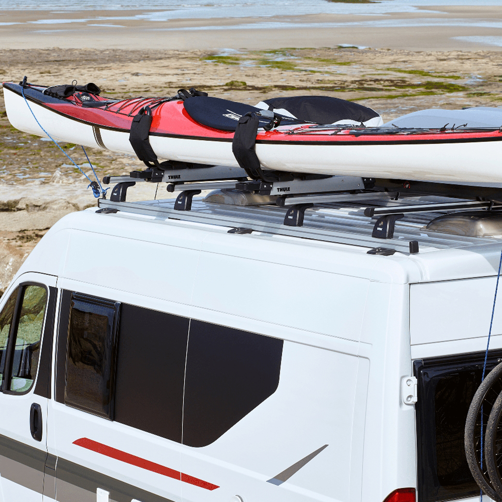 Thule Hullavator Pro Kayak Rack with Lift Assist Aluminium 898000