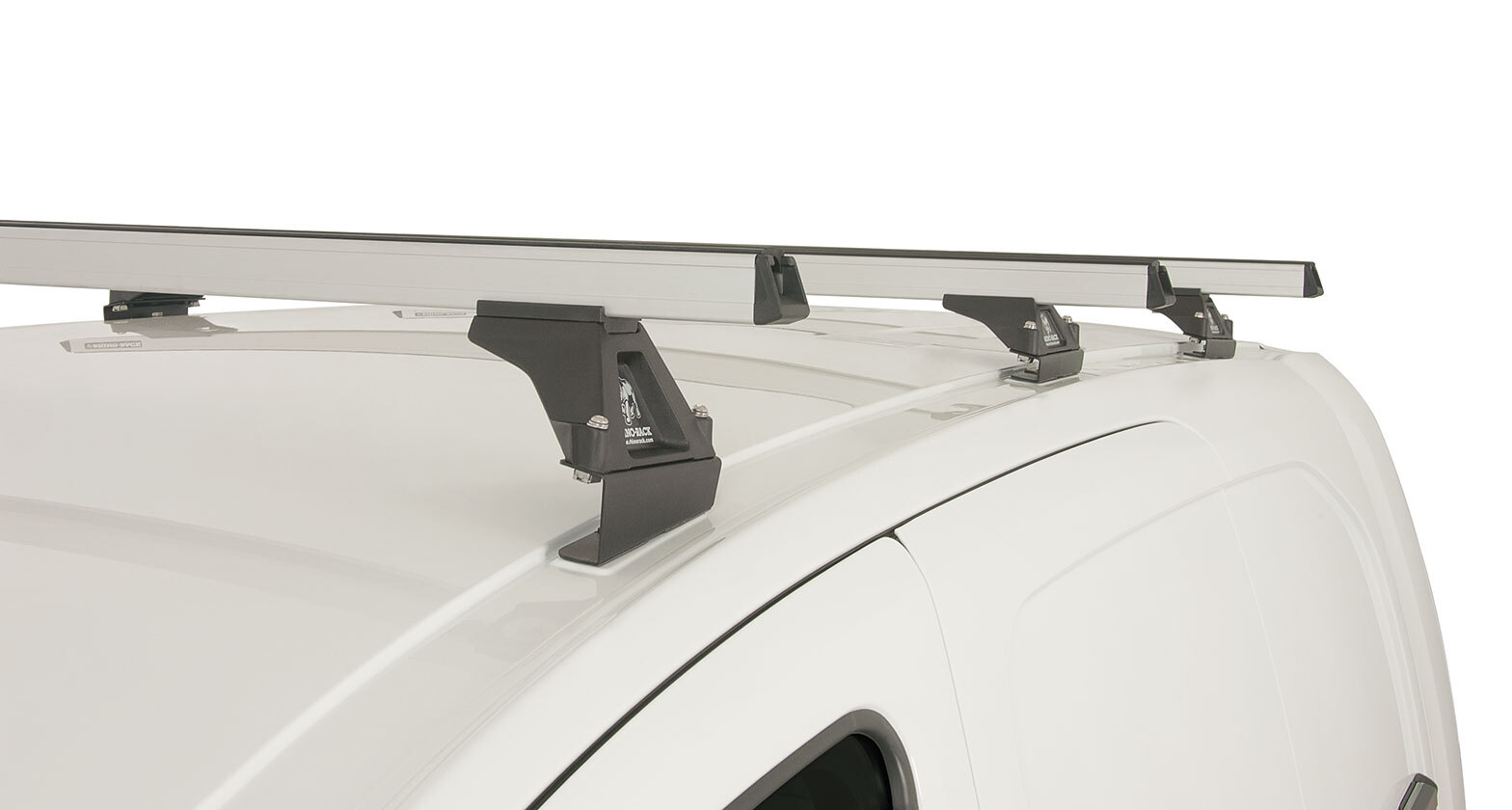 Rhino-Rack Heavy Duty RLTF Silver 3 Bar Roof Rack for Citroen Berlingo II