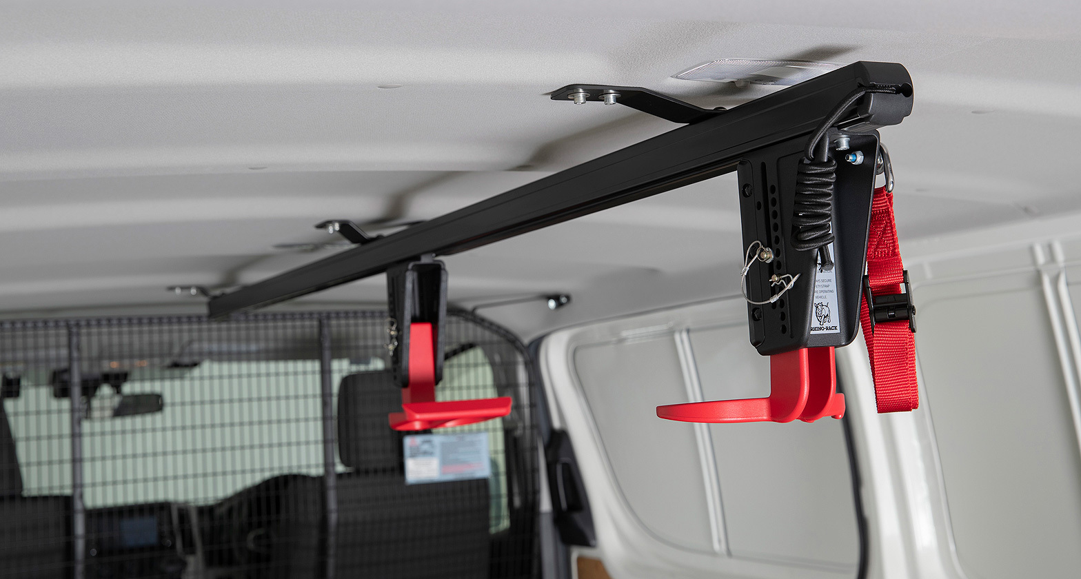 Toyota Hiace internal ladder rack