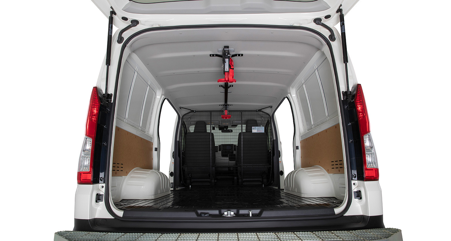 Toyota Hiace internal ladder rack